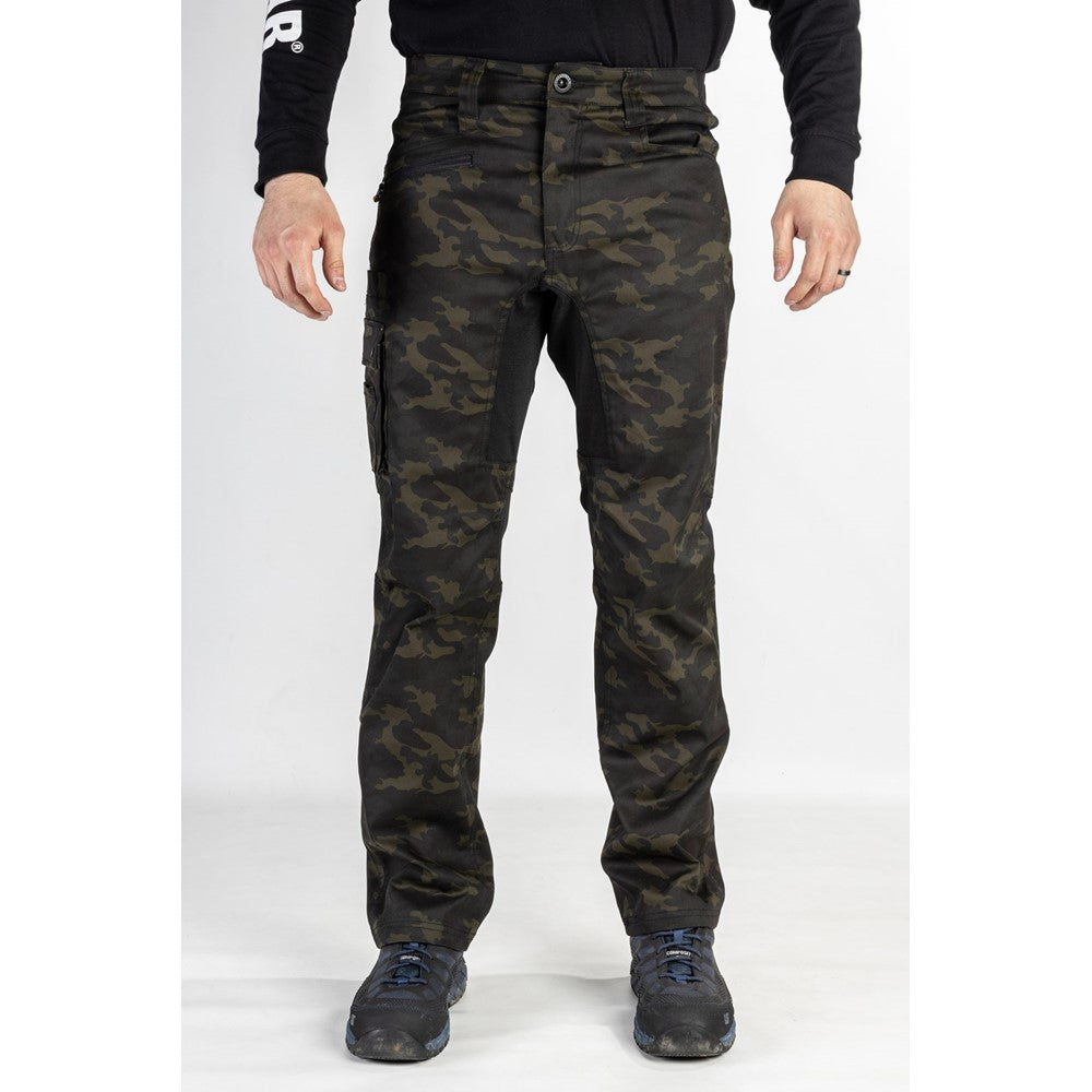 Mens Caterpillar Operator Flex Trousers Dark Green – Brantano