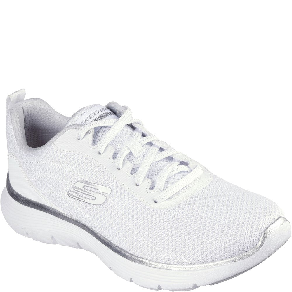Womens Skechers Flex Appeal 5.0 Uptake Trainers White – Brantano