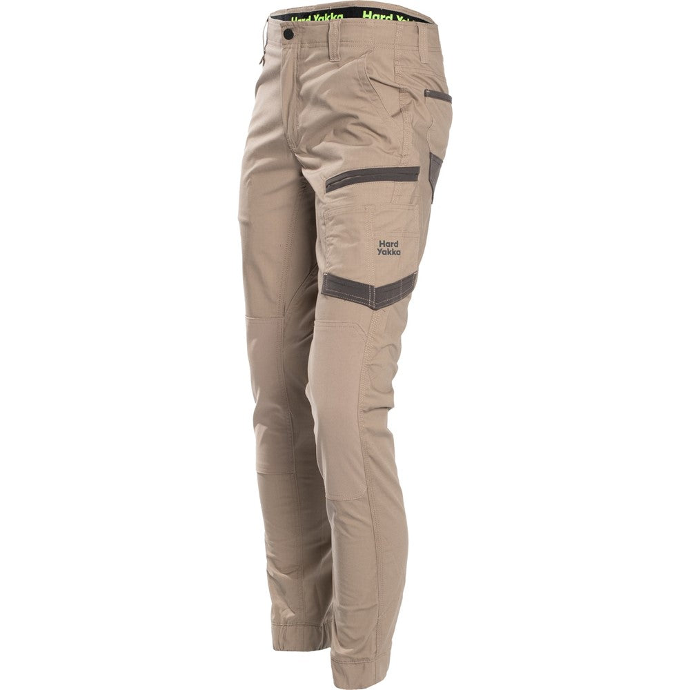 Mens Hard Yakka Raptor Cuff Pant Tan – Brantano