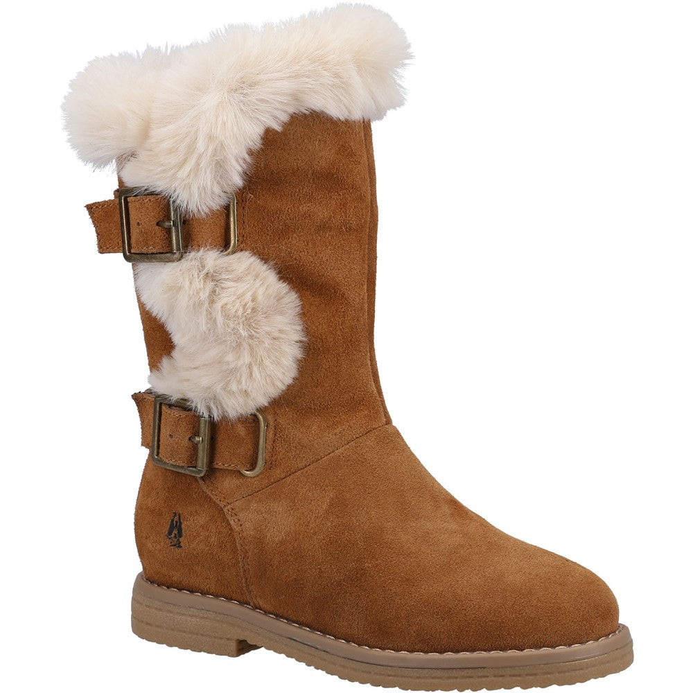 Girls Hush Puppies Mini Megan Boot Tan – Brantano