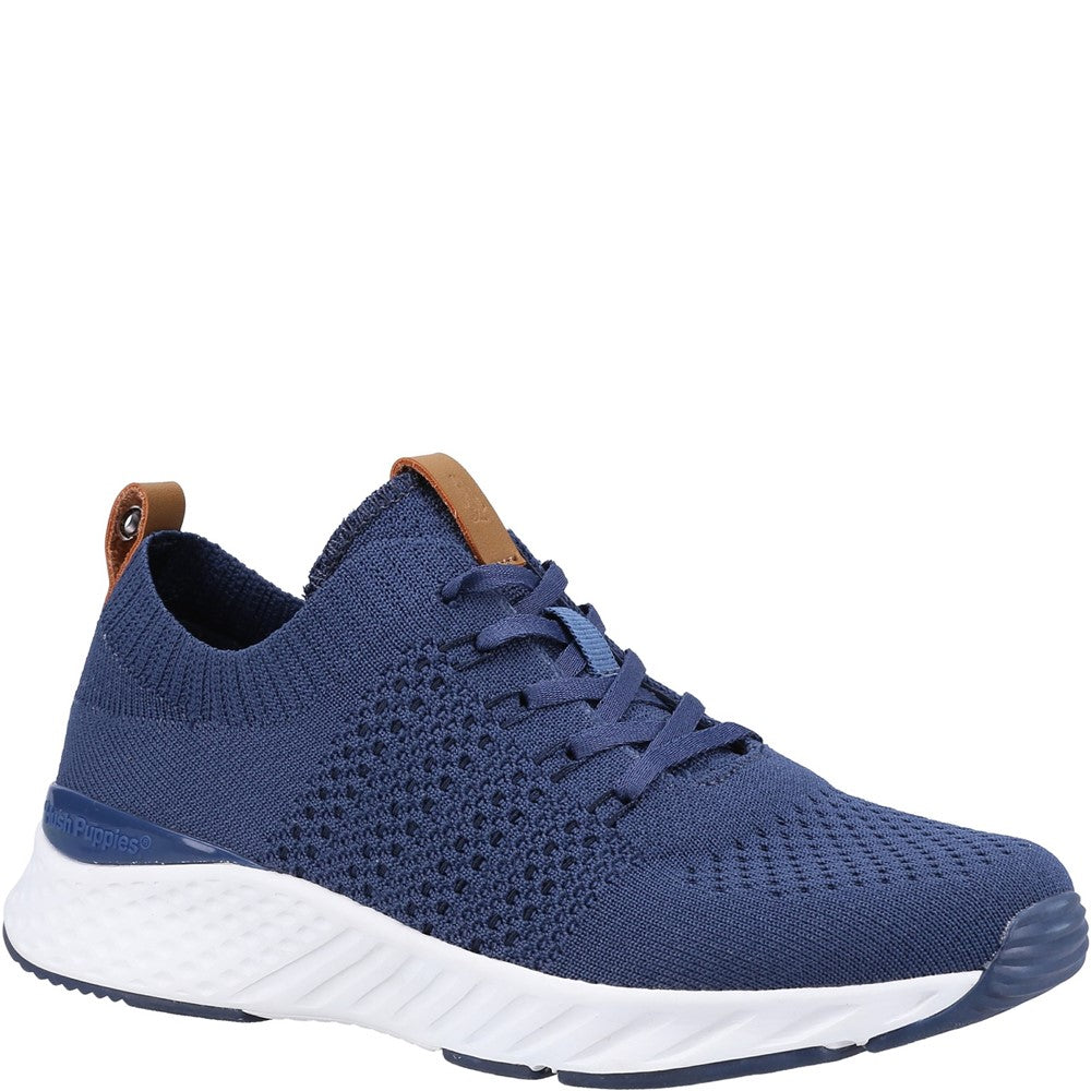 Womens Hush Puppies Opal Trainer Navy – Brantano