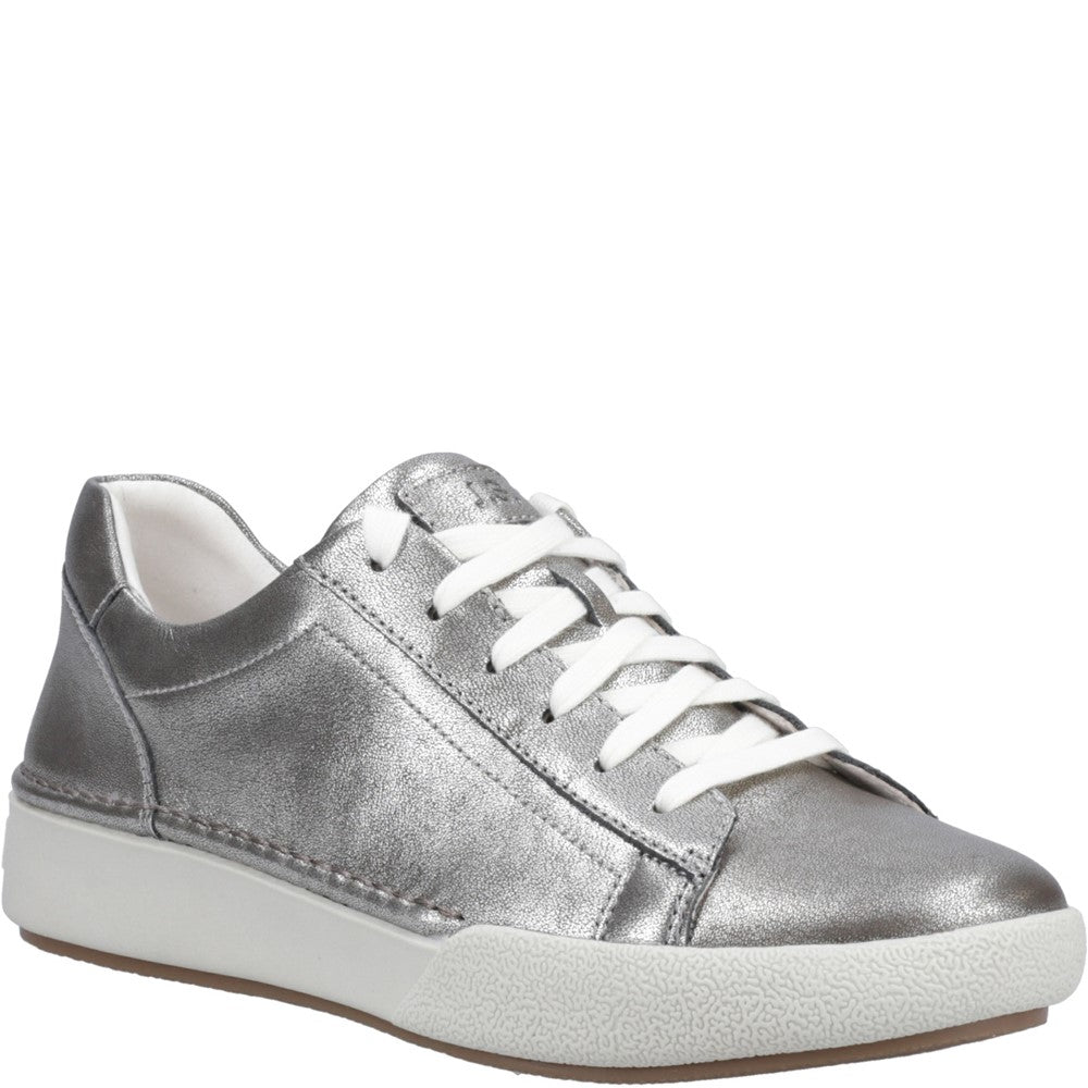 Womens Josef Seibel Claire Trainer Silver – Brantano