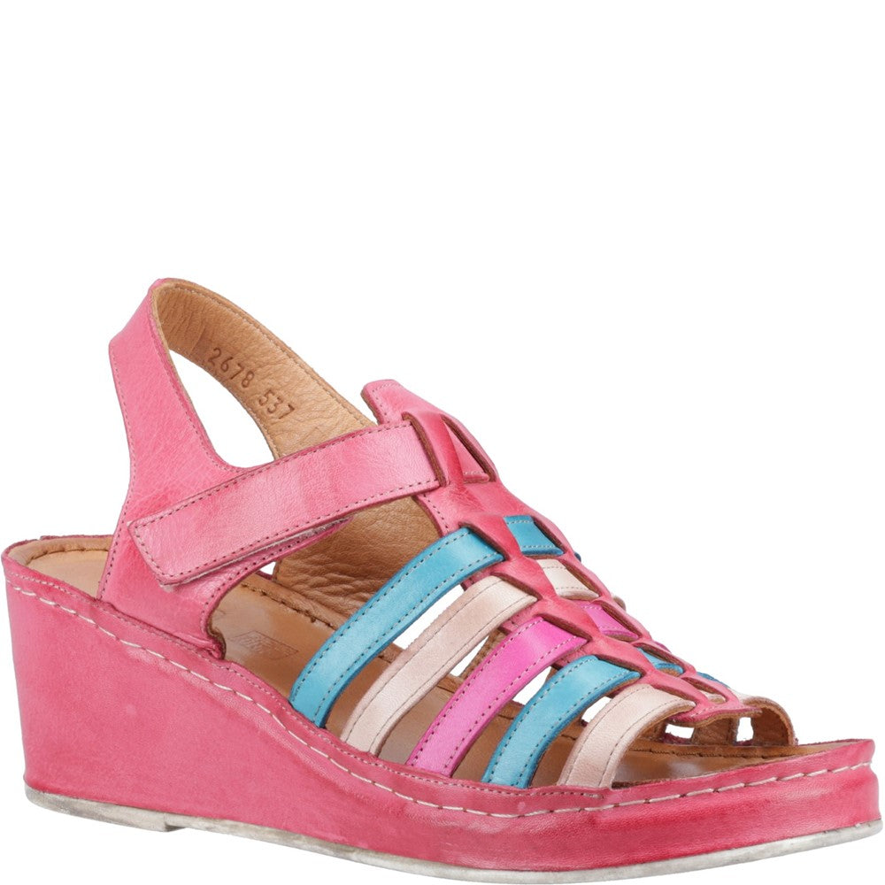 Womens Riva Prato Sandals Pink – Brantano