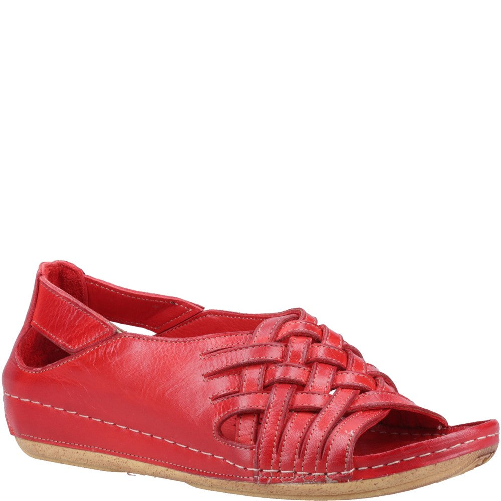 Womens Riva Kos Sandals Red – Brantano