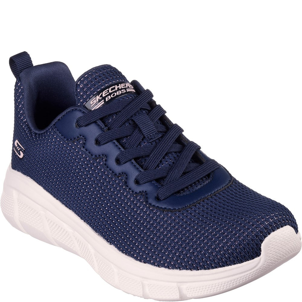 Womens Skechers Bobs Sport B Flex - Visionary Essence Trainer Navy – Brantano