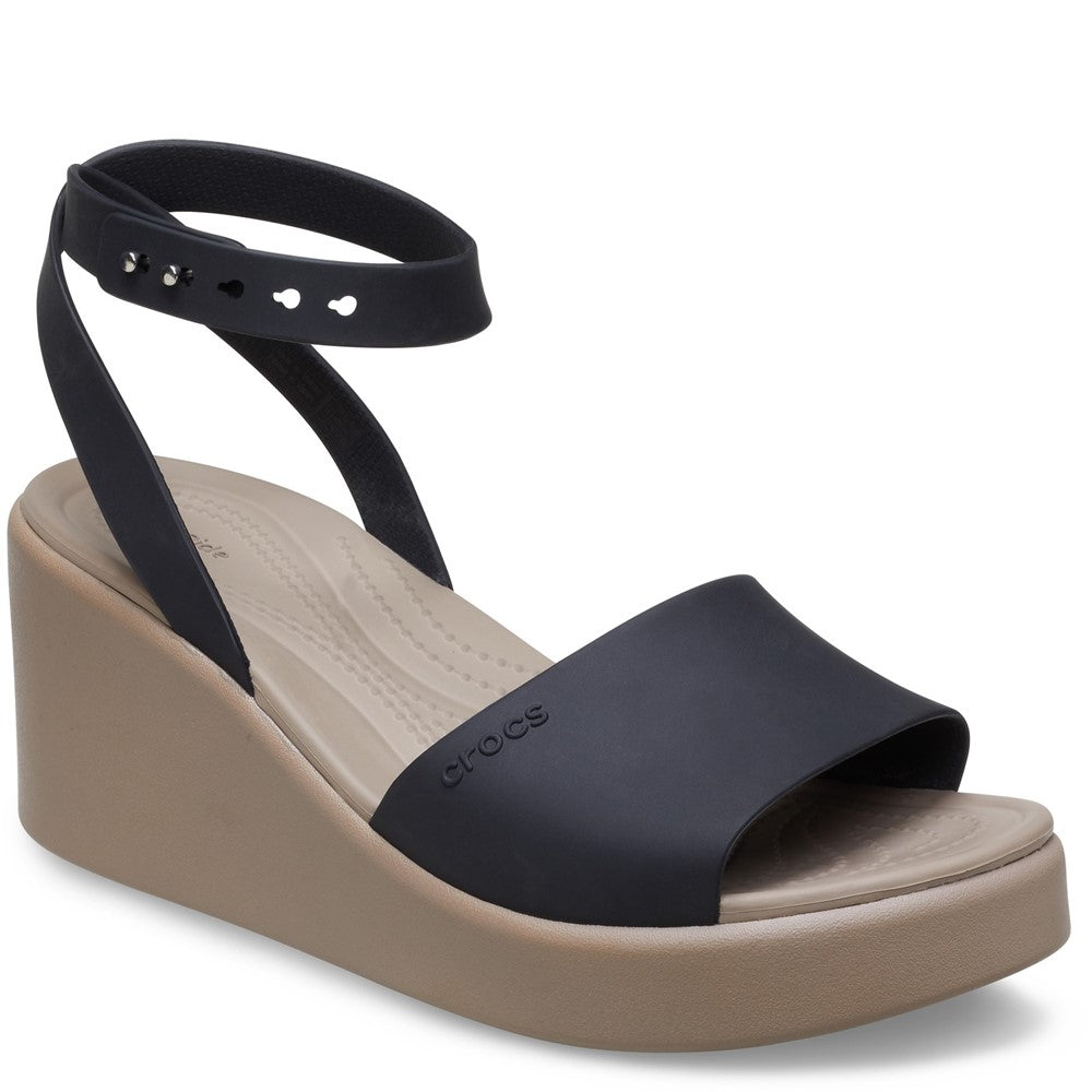 Womens Crocs Brooklyn Wedge Black – Brantano