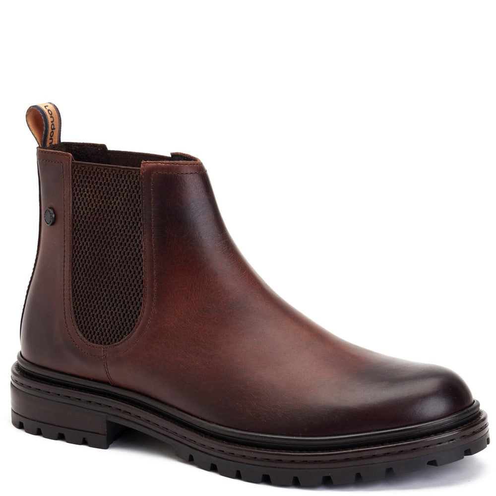 Mens Base London Walsh Chelsea Boot Brown – Brantano