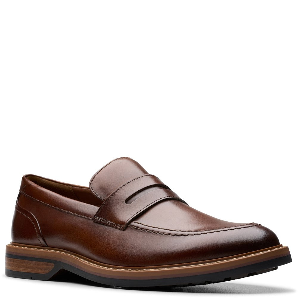 Mens Clarks Aldwin Step Mid Shoes Tan – Brantano