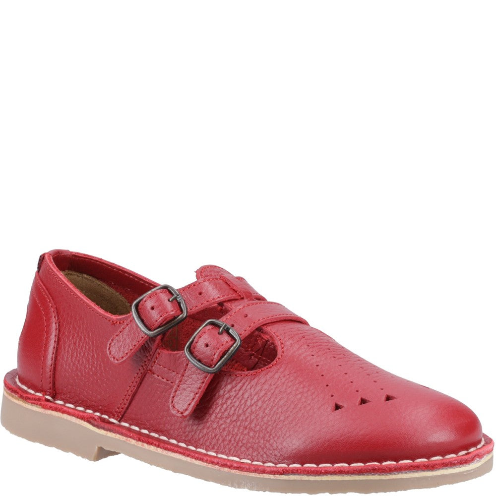 Womens Pod Marley T-Bar Shoe Red – Brantano