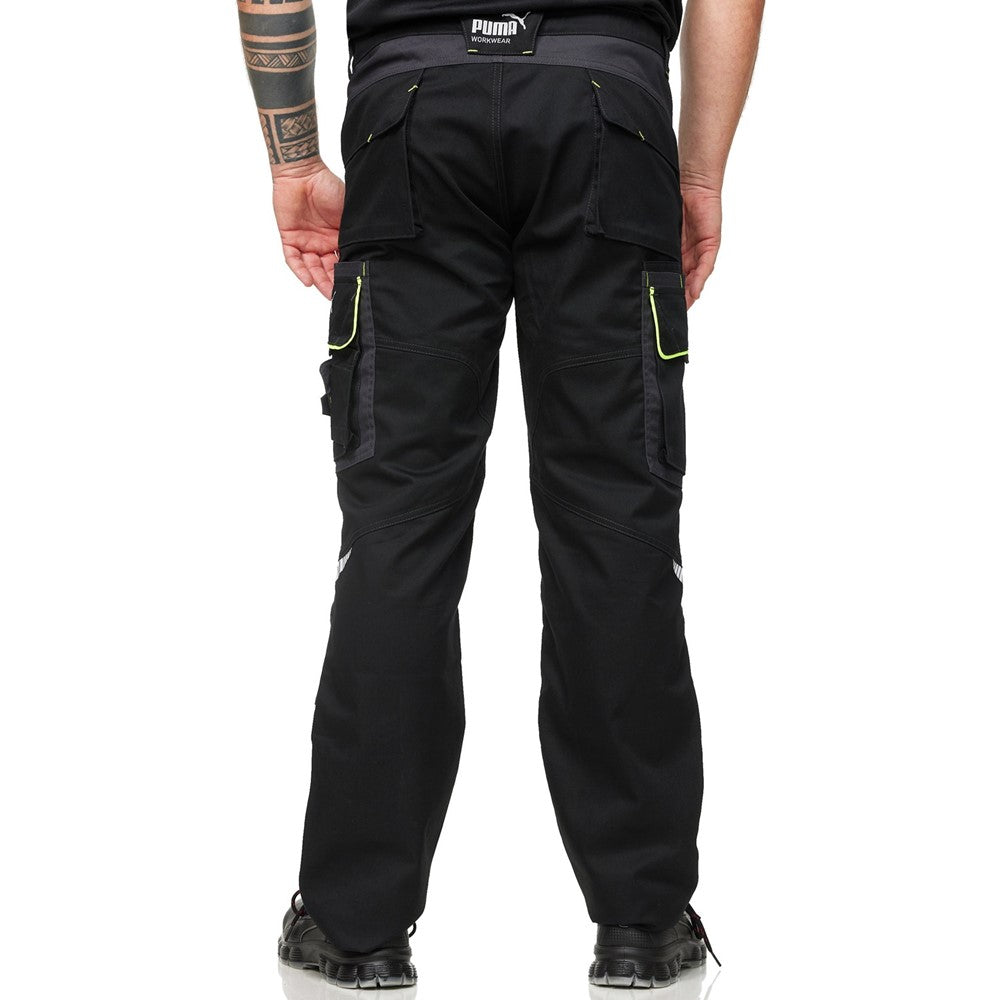 Mens Puma Workwear Precision X Work Trousers Black – Brantano