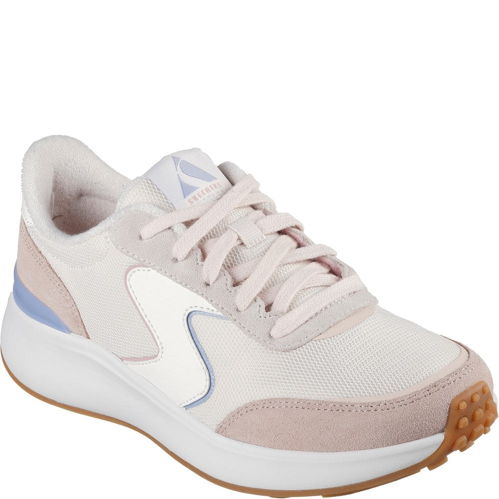 Womens Skechers BLVD Retro Runner Trainer Light Pink – Brantano