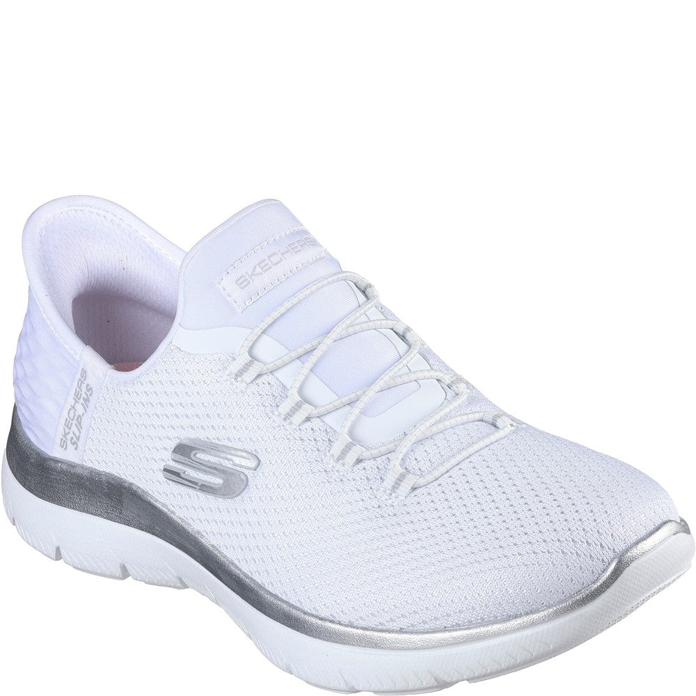 Womens Skechers Summits Diamond Dream Trainer White – Brantano