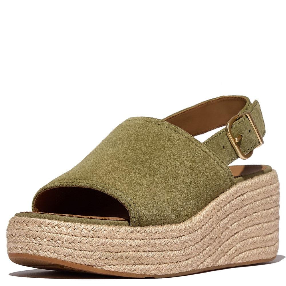 Womens Fitflop Platfforms Wedge Green – Brantano