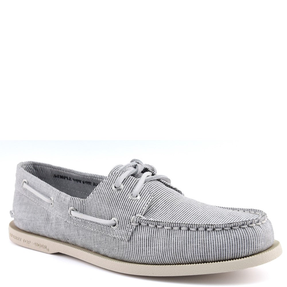 Mens Sperry Authentic Original Boat Shoe Grey – Brantano