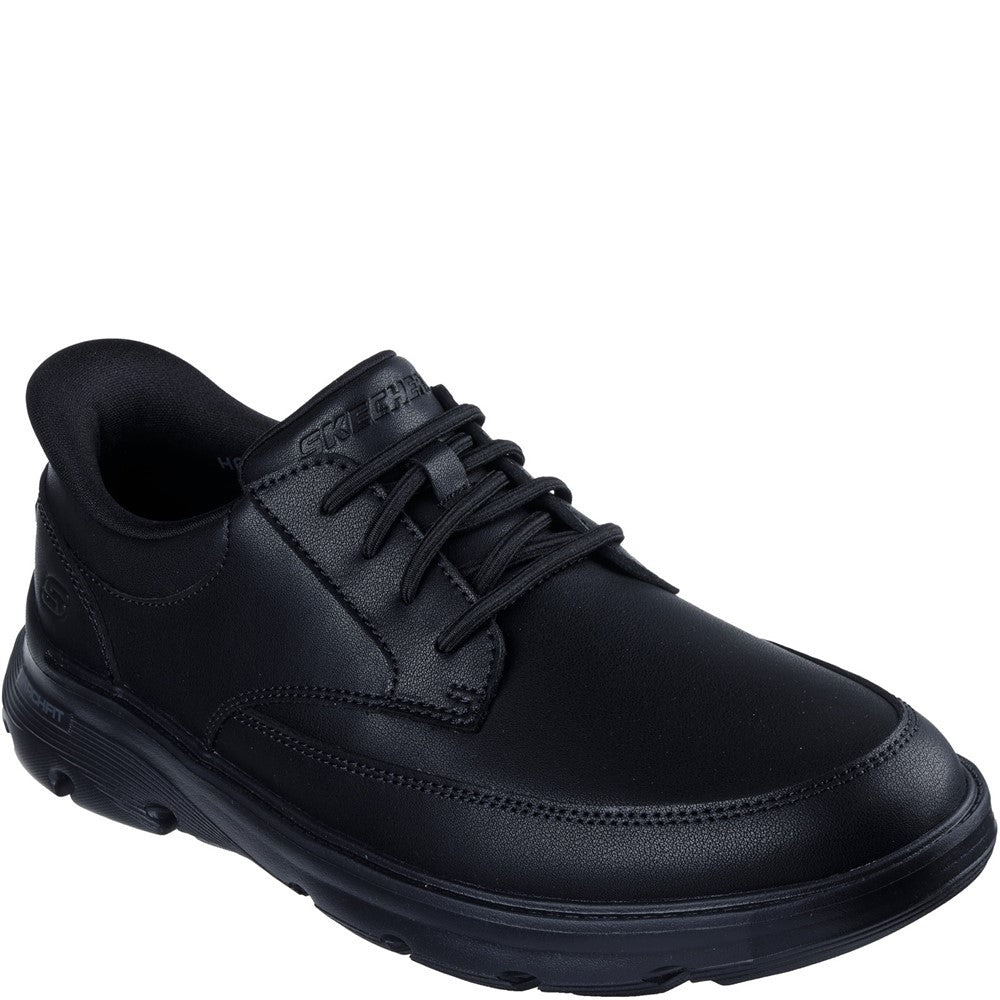 Mens Skechers Arch Fit Garza Rowan Shoes Black – Brantano