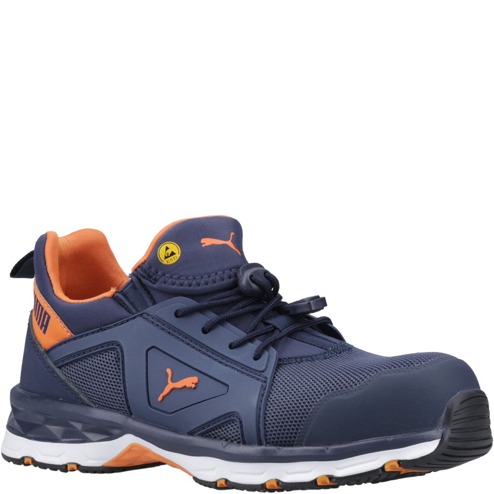 Mens Puma Safety Chase Safety Trainer Blue – Brantano