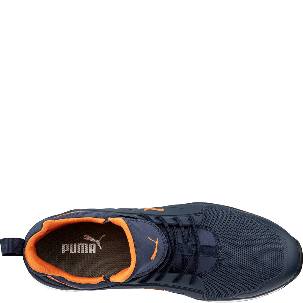 Mens Puma Safety Chase Safety Trainer Blue – Brantano