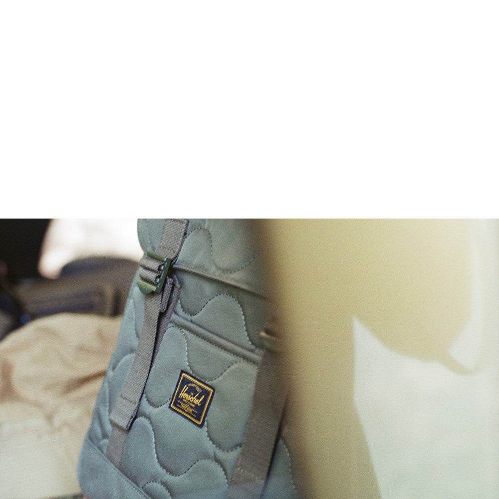Unisex Herschel Bags Herschel Retreat Small Quilted Backpack Green ...