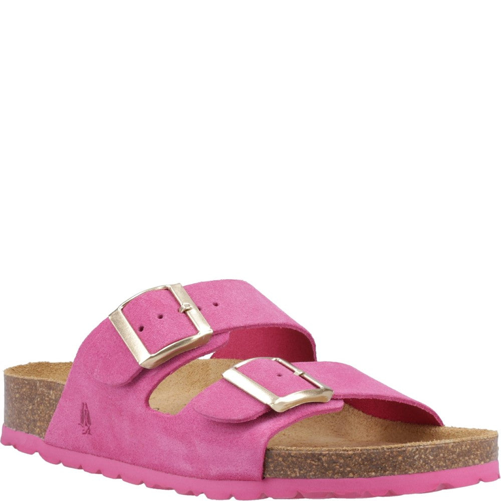 Womens Hush Puppies Brixley Mule Sandal Bright Pink – Brantano