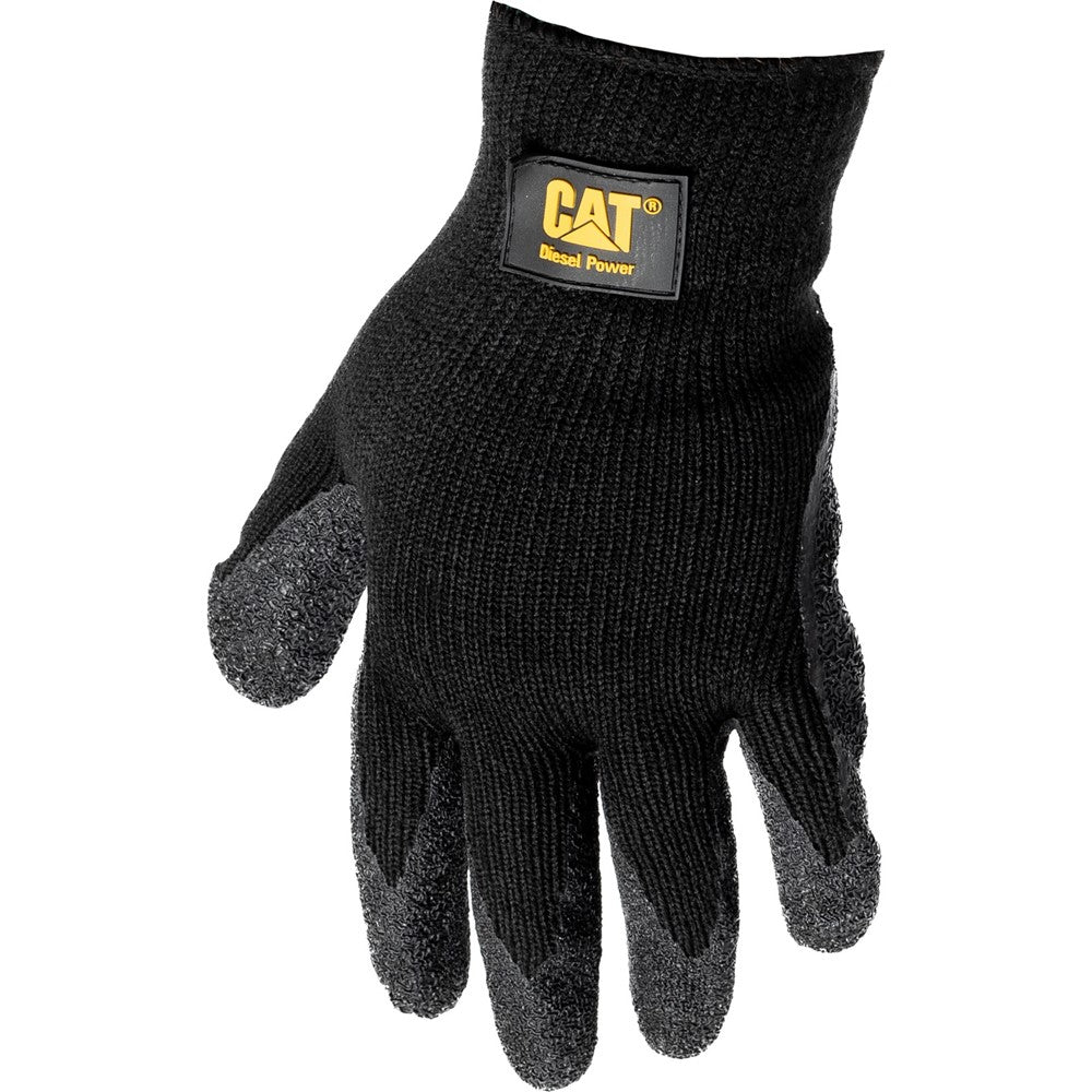 Mens Caterpillar Thermal Gripster Glove Black – Brantano