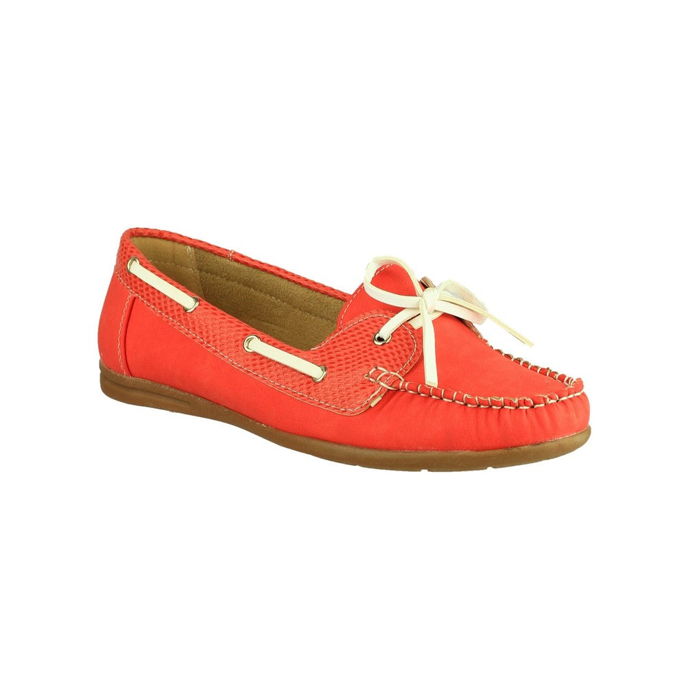 Womens Divaz Belgravia Slip on Shoe Red – Brantano