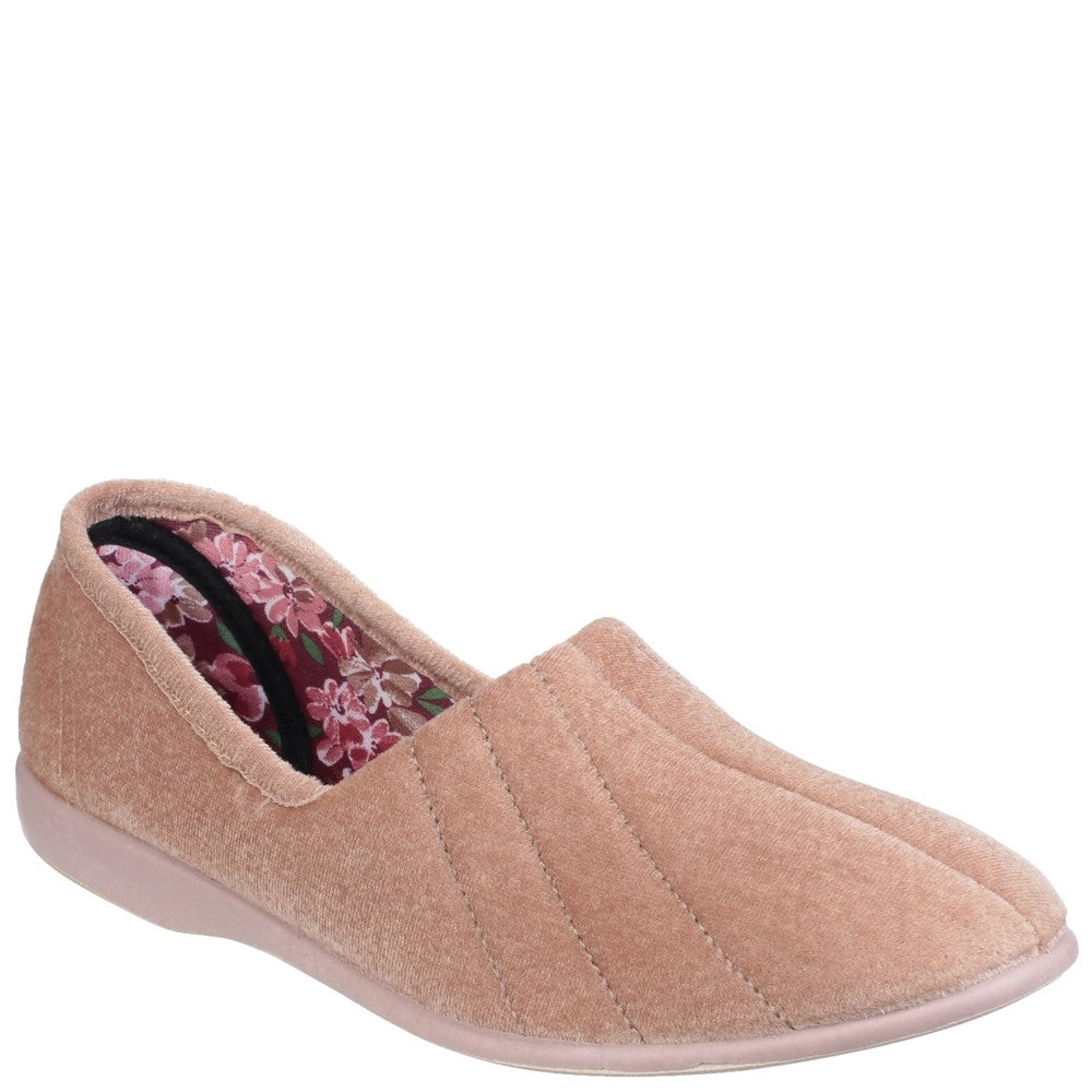 Womens GBS Audrey Ladies Slipper Beige – Brantano