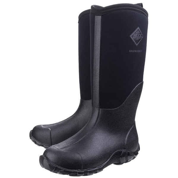 Unisex Muck Boots Edgewater II Multi Purpose Boot Black | Brantano