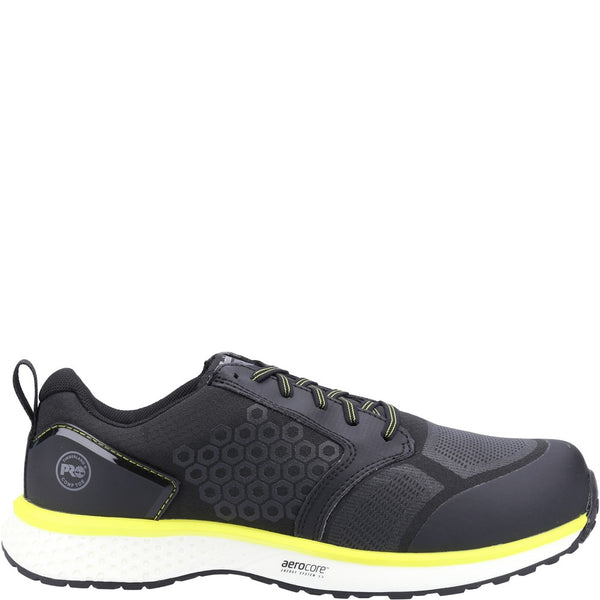 Mens Timberland Pro Reaxion Composite Safety Trainer Black | Brantano