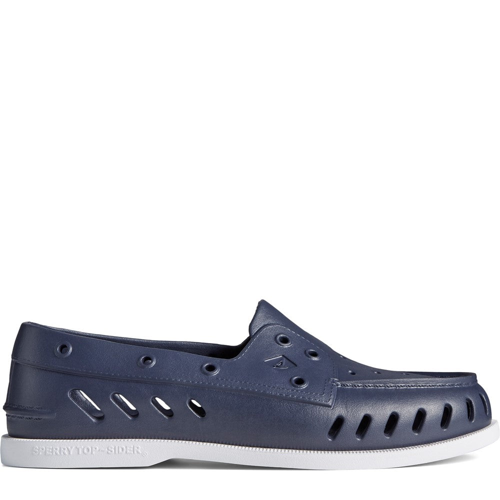 Mens Sperry Authentic Original Float Boat Shoe Navy – Brantano