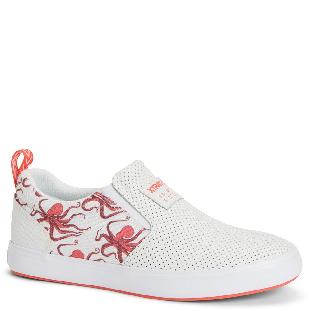 Womens Xtratuf Sharkbyte Canvas Deck Shoe Cream – Brantano