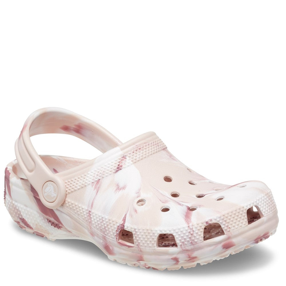 Kids Crocs Classic Marbled Clog Light Pink – Brantano
