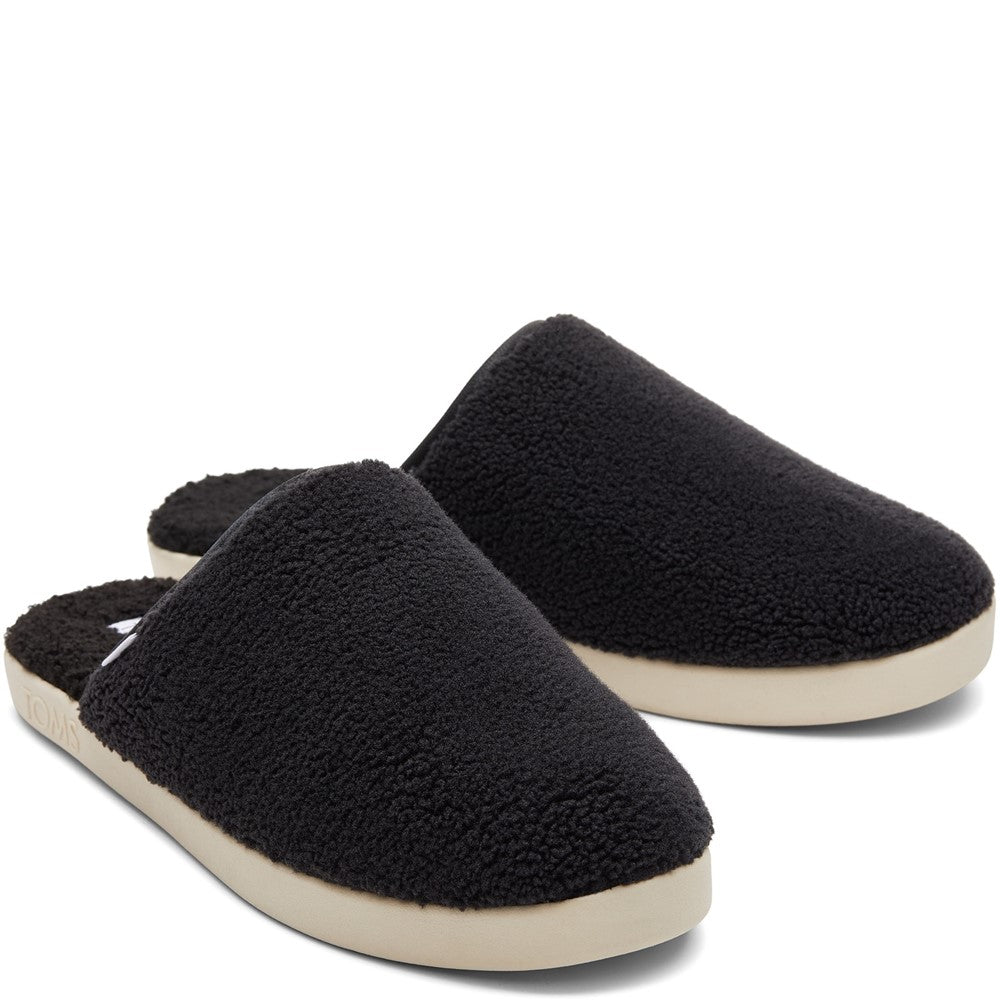 Mens TOMS Harbor Slipper Black – Brantano