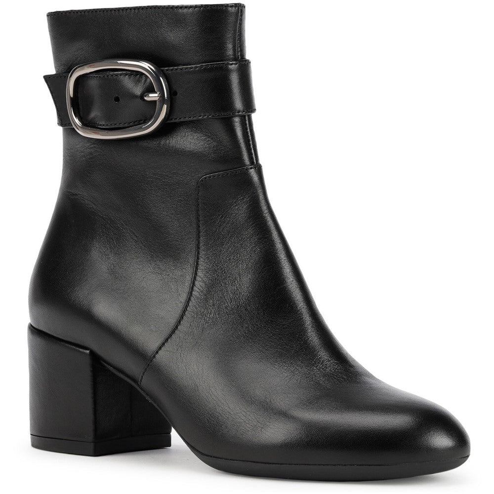 Womens Geox D ELEANA B ANKLE BOOTS Black – Brantano
