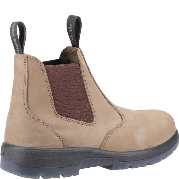 Mens Hard Yakka Outback Safety Dealer Boot Tan | Brantano