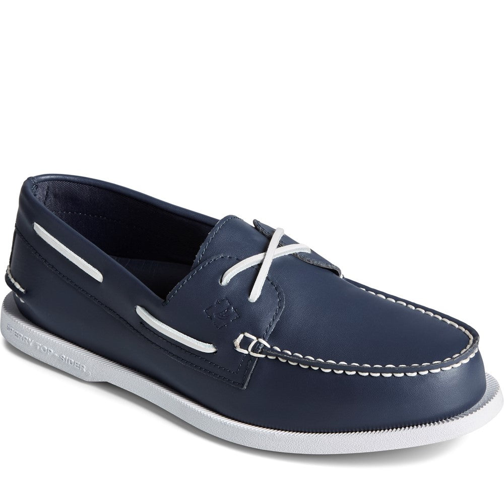 Mens Sperry Authentic Original 2-Eye Boat Shoe Navy – Brantano