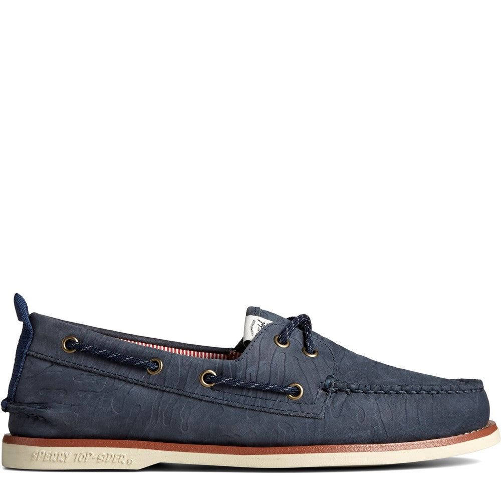 Mens Sperry Authentic Original 2-Eye Boat Shoe Navy | Brantano