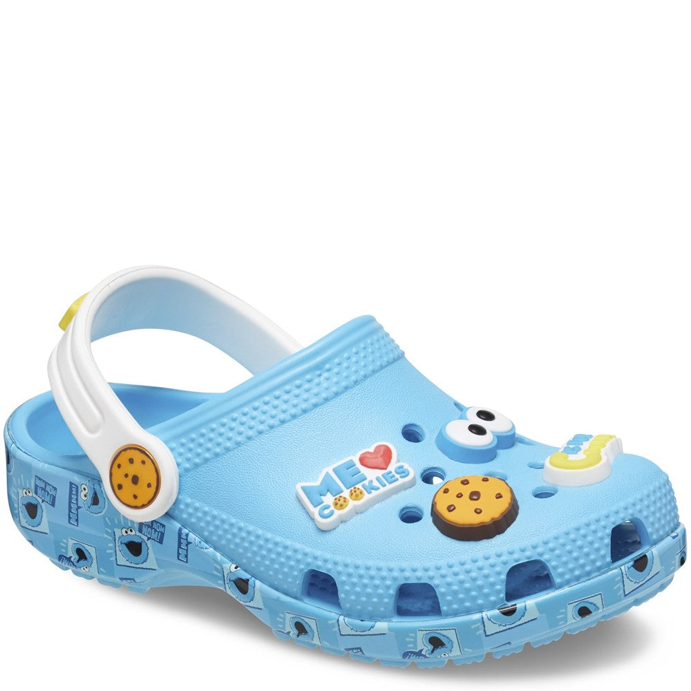 Kids Crocs Cookie Monster Classic Clog Blue – Brantano